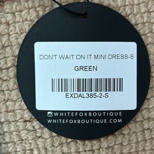 White Fox Boutique | Dresses | Brand New Mini Dress From White Fox ...
